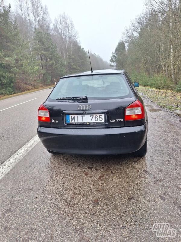 Audi A3 1997 Raseiniai, ar dzinēja tilpumu 1.90 L un nobraukumu 511 tūkst. km par 500 €, foto 5 vietnē AUTOMOTO.COM.LV