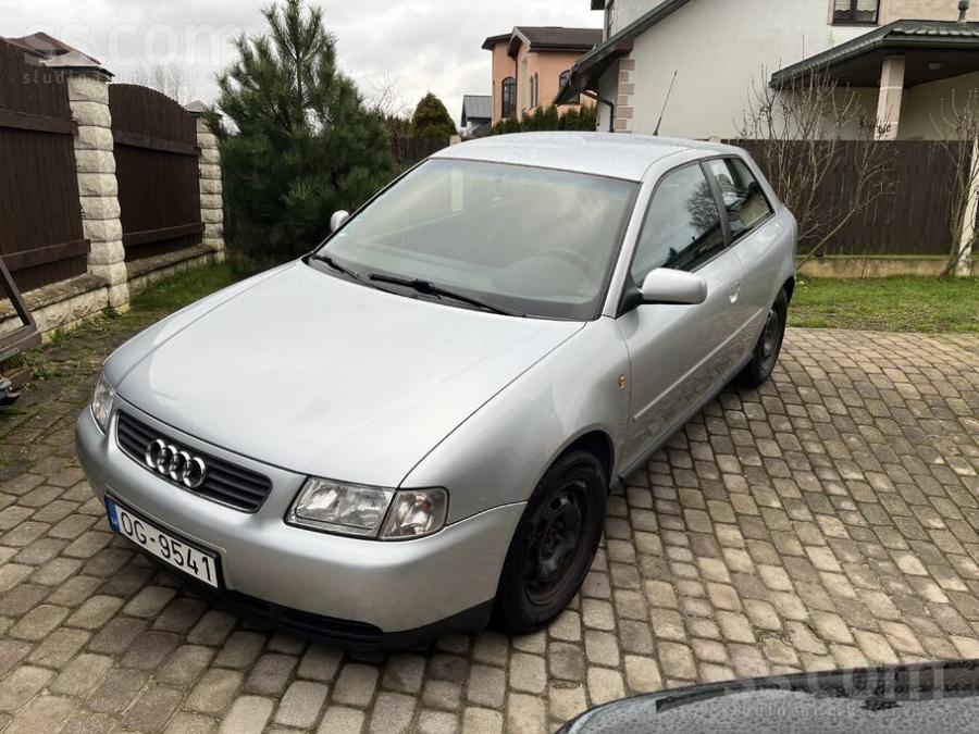 Audi A3 1998 in Riga, with an engine capacity of 1.60 L and mileage of 186 thousand km for 1700 €, photo 1 on AUTOMOTO.COM.LV