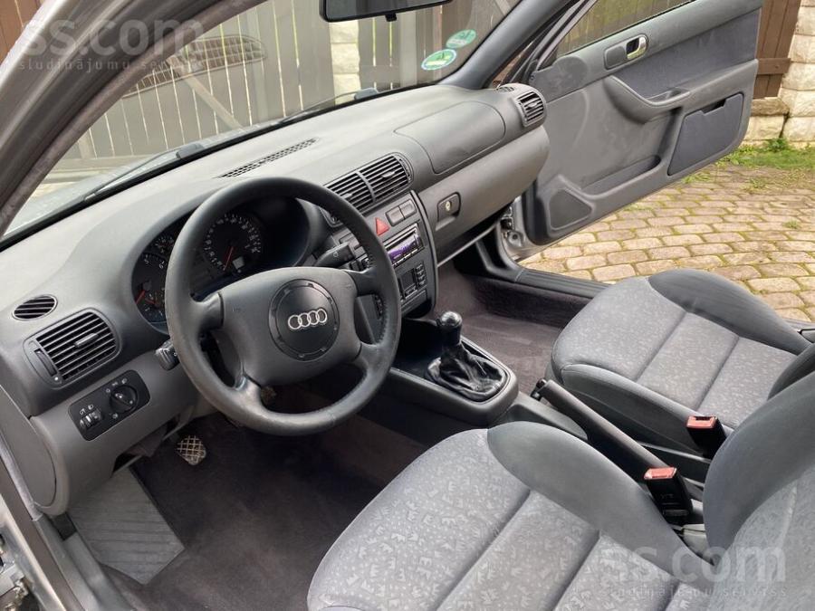 Audi A3 1998 in Riga, with an engine capacity of 1.60 L and mileage of 186 thousand km for 1700 €, photo 6 on AUTOMOTO.COM.LV