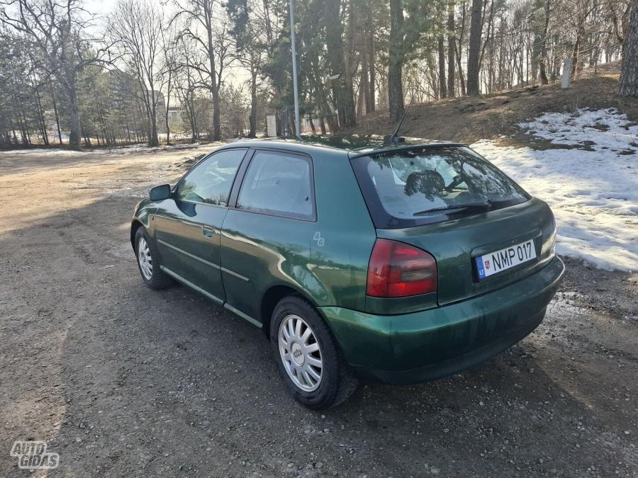 Audi A3 1998 in Vilnius, with an engine capacity of 1.90 L and mileage of 381 thousand km for 690 €, photo 6 on AUTOMOTO.COM.LV