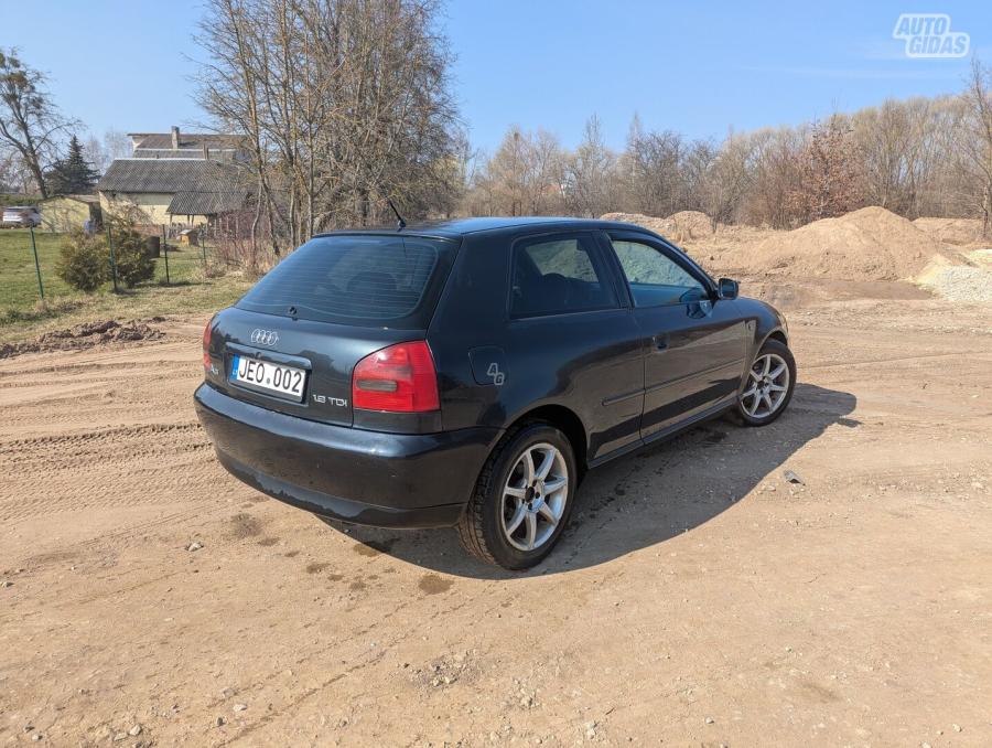 Audi A3 1998 Kauņa, ar dzinēja tilpumu 1.90 L un nobraukumu 400 tūkst. km par 770 €, foto 3 vietnē AUTOMOTO.COM.LV