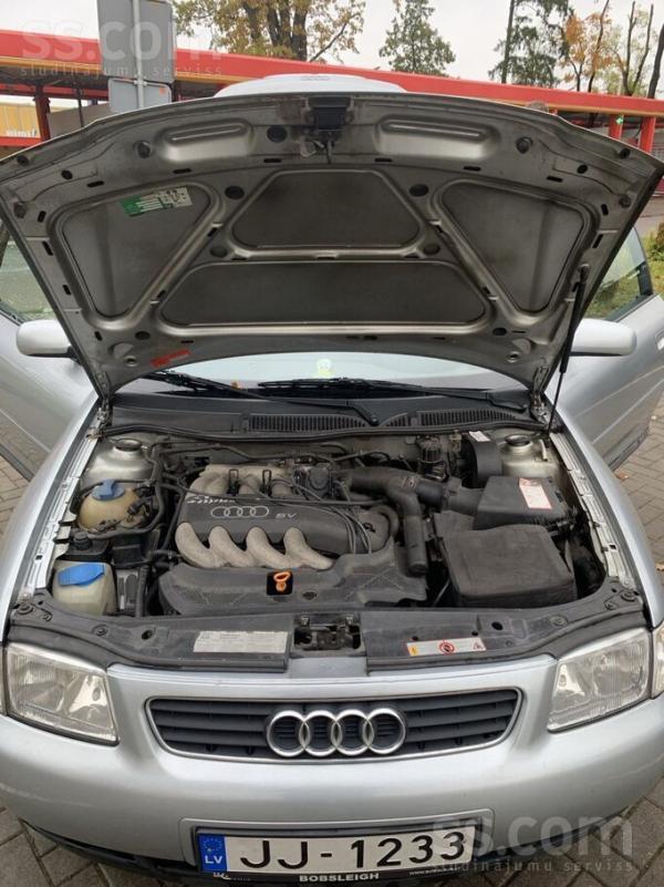 Audi A3 1998 Rīga, ar dzinēja tilpumu 1.80 L un nobraukumu 234 tūkst. km par 1100 €, foto 2 vietnē AUTOMOTO.COM.LV