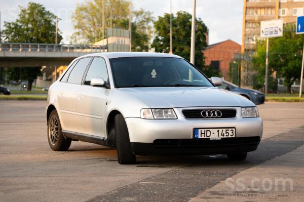 Audi A3 1999 Rīga, ar dzinēja tilpumu 1.60 L un nobraukumu 379 tūkst. km par 1100 €, foto 2 vietnē AUTOMOTO.COM.LV
