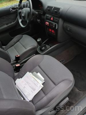 Audi A3 1999 in Ludza, with an engine capacity of 1.90 L and mileage of 354 thousand km for 2090 €, photo 12 on AUTOMOTO.COM.LV