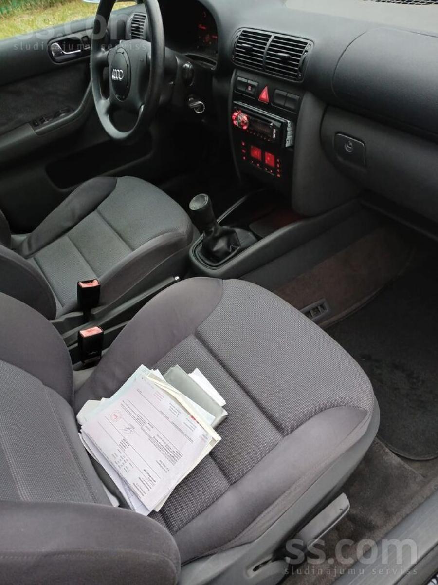 Audi A3 1999 in Ludza, with an engine capacity of 1.90 L and mileage of 354 thousand km for 2090 €, photo 12 on AUTOMOTO.COM.LV