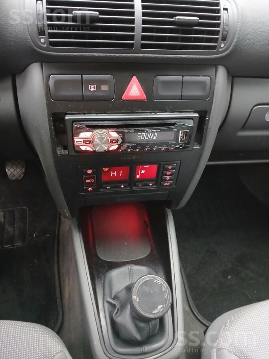 Audi A3 1999 in Ludza, with an engine capacity of 1.90 L and mileage of 354 thousand km for 2090 €, photo 14 on AUTOMOTO.COM.LV