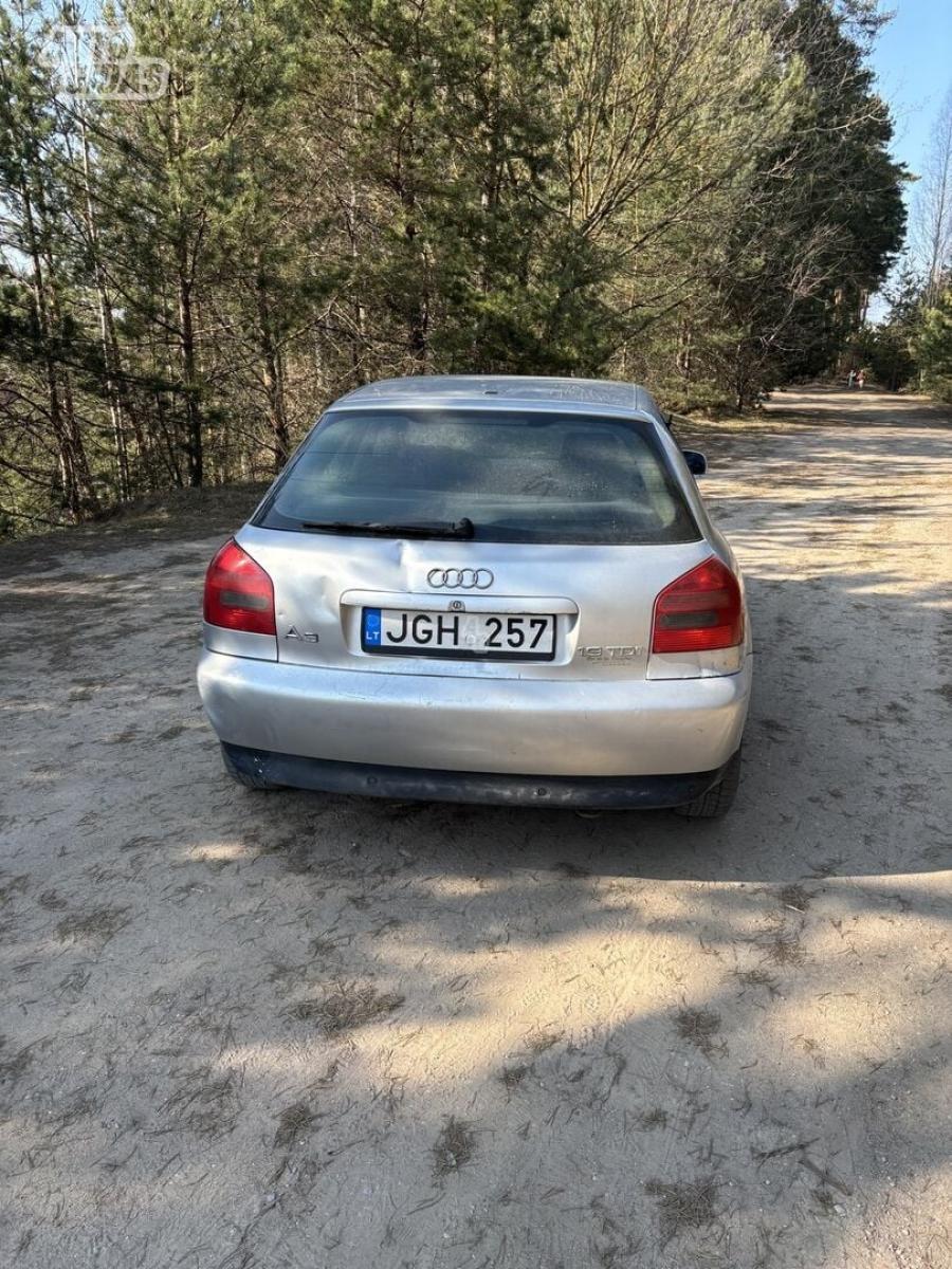 Audi A3 1999 Viļņa, ar dzinēja tilpumu 1.90 L un nobraukumu 312 tūkst. km par 550 €, foto 4 vietnē AUTOMOTO.COM.LV