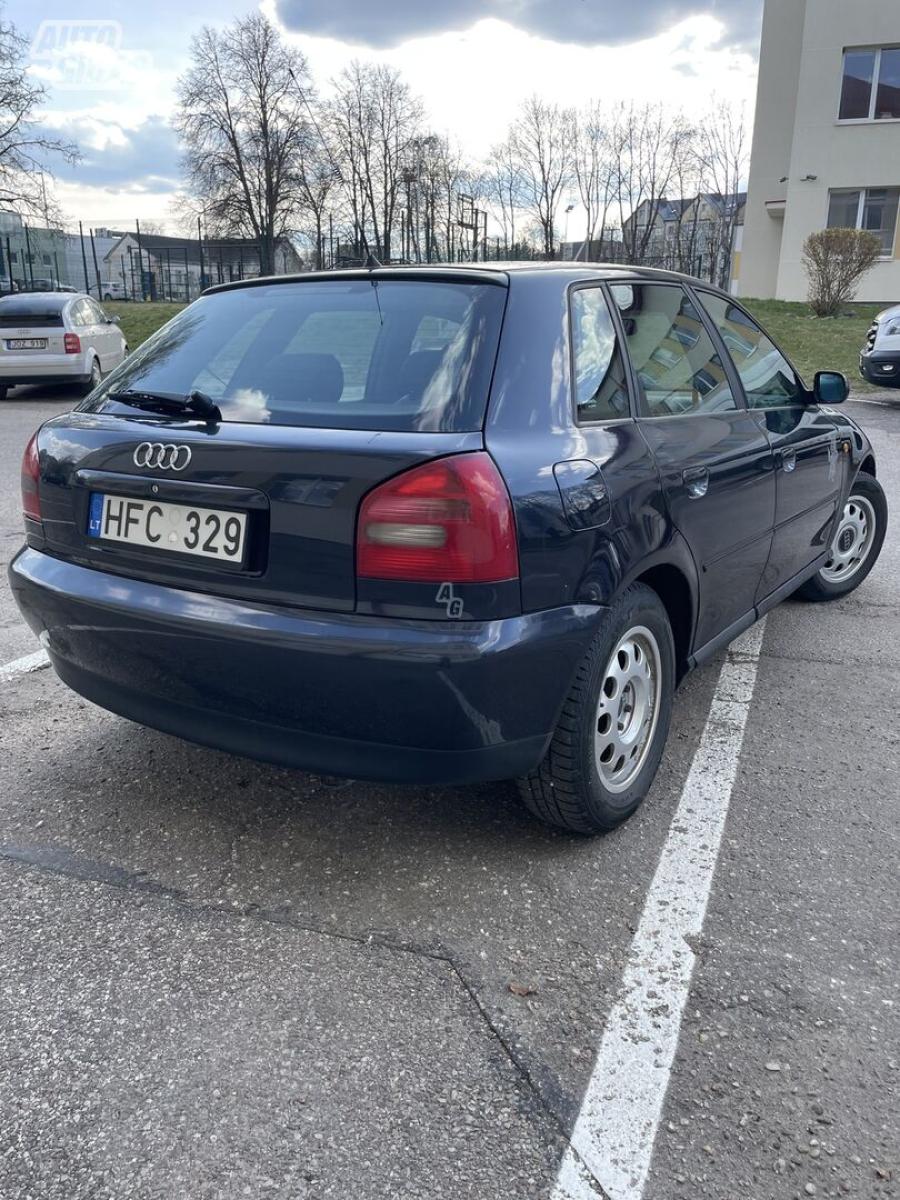 Audi A3 1999 in Alytus, with an engine capacity of 1.80 L and mileage of 240 thousand km for 1300 €, photo 6 on AUTOMOTO.COM.LV