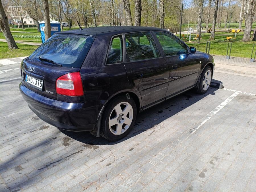 Audi A3 1999 in Ariogala, with an engine capacity of 1.90 L and mileage of 324 thousand km for 850 €, photo 4 on AUTOMOTO.COM.LV