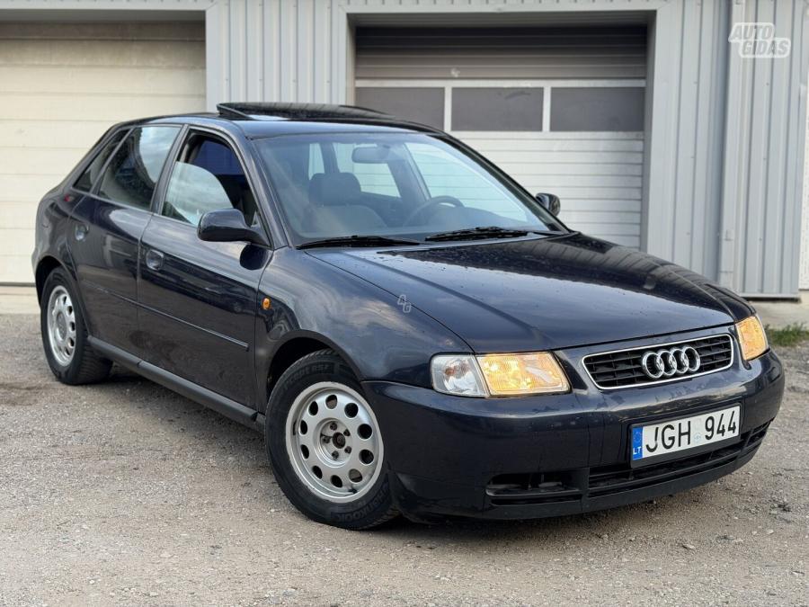 Audi A3 1999 in Utena, with an engine capacity of 1.90 L and mileage of 323 thousand km for 1350 €, photo 1 on AUTOMOTO.COM.LV