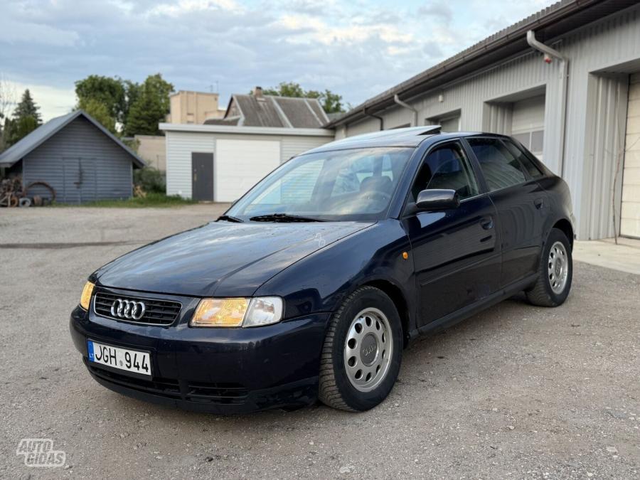 Audi A3 1999 in Utena, with an engine capacity of 1.90 L and mileage of 323 thousand km for 1350 €, photo 7 on AUTOMOTO.COM.LV