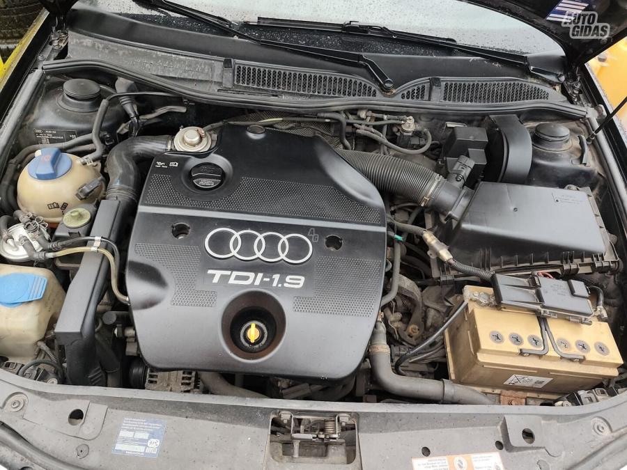 Audi A3 1999 in Utena, with an engine capacity of 1.90 L and mileage of 269 thousand km for 750 €, photo 4 on AUTOMOTO.COM.LV