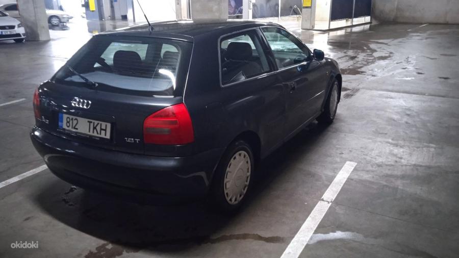 Audi A3 1999 in Tallinn, with an engine capacity of 1.80 L and mileage of 312 thousand km for 750 €, photo 10 on AUTOMOTO.COM.LV