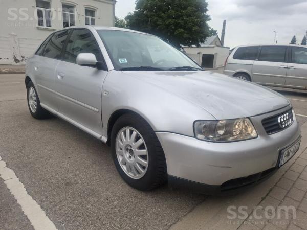 Audi A3 2000 in Daugavpils, with an engine capacity of 1.90 L and mileage of 316 thousand km for 2750 €, photo 1 on AUTOMOTO.COM.LV