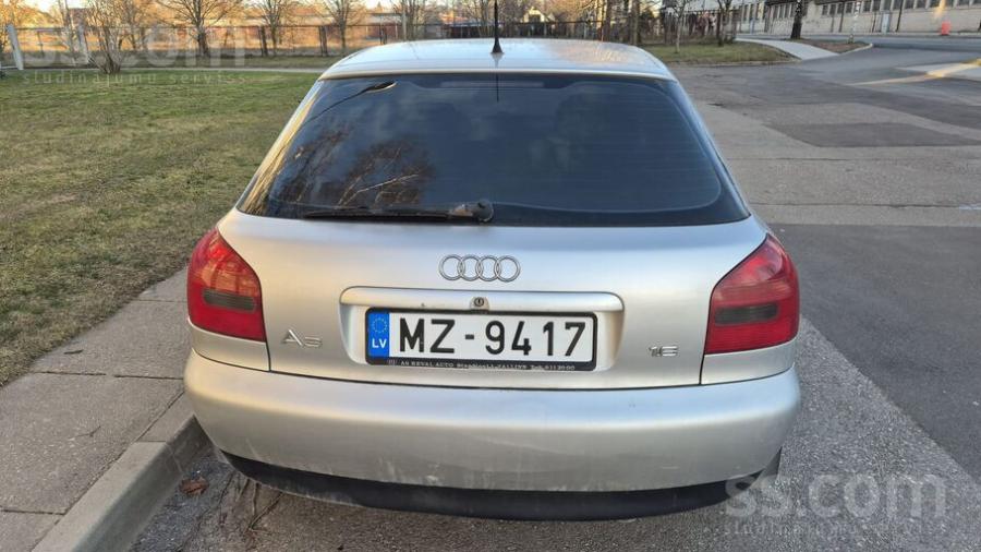 Audi A3 2000 in Valmiera, with an engine capacity of 1.60 L and mileage of 238 thousand km for 1390 €, photo 2 on AUTOMOTO.COM.LV