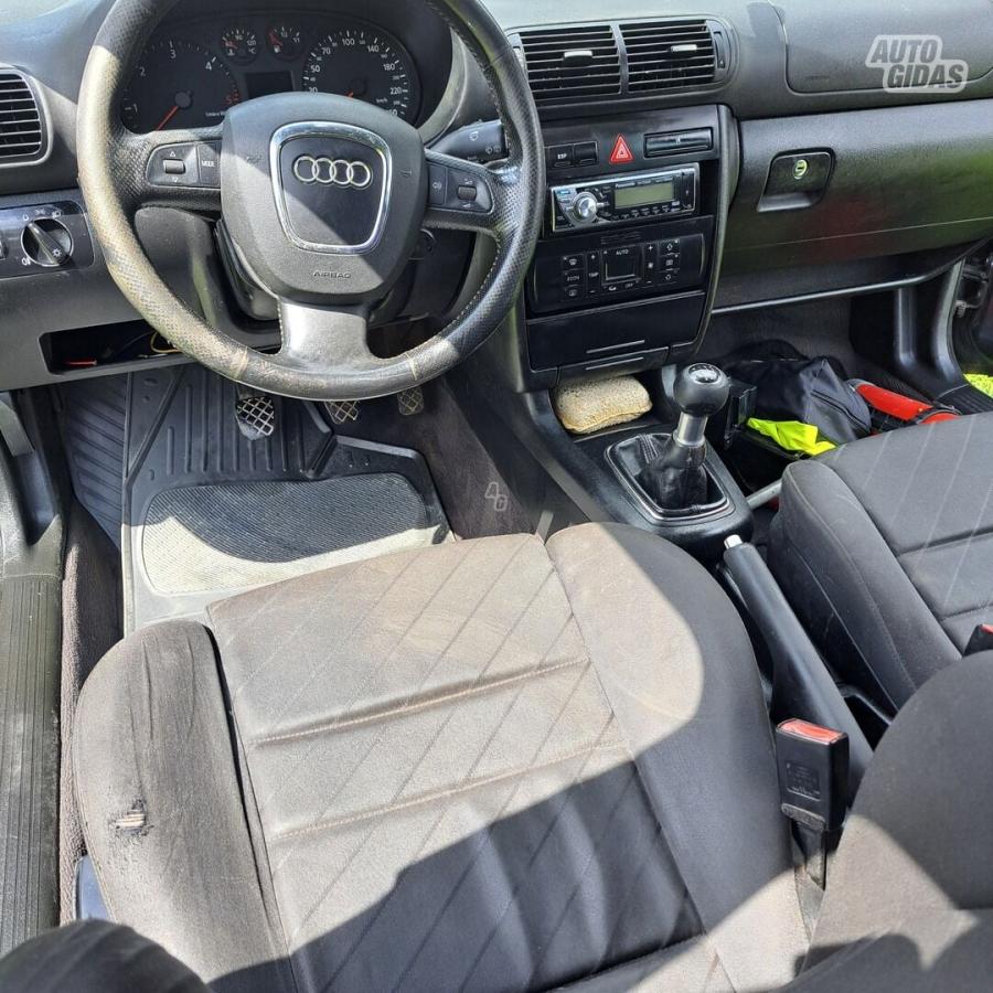 Audi A3 2000 in Alytus, with an engine capacity of 1.90 L and mileage of 351 thousand km for 650 €, photo 10 on AUTOMOTO.COM.LV