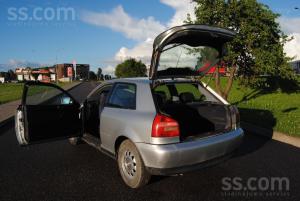 Audi A3 2000 in Riga, with an engine capacity of 1.50 L and mileage of 276 thousand km for 700 €, photo 7 on AUTOMOTO.COM.LV