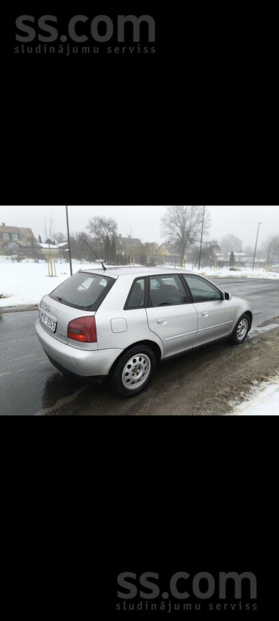 Audi A3 2000 in Valmiera, with an engine capacity of 1.90 L and mileage of 452 thousand km for 1350 €, photo 3 on AUTOMOTO.COM.LV