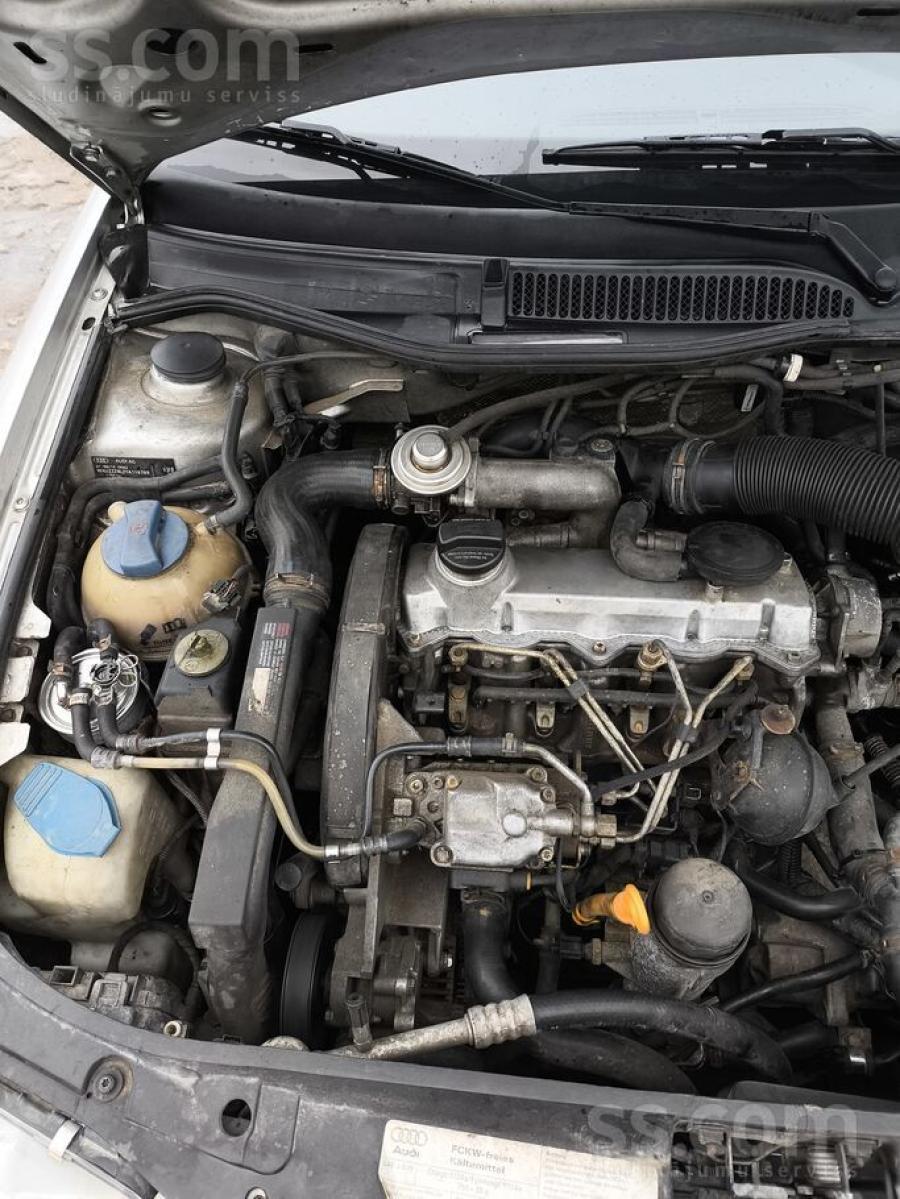 Audi A3 2000 in Valmiera, with an engine capacity of 1.90 L and mileage of 452 thousand km for 1350 €, photo 7 on AUTOMOTO.COM.LV