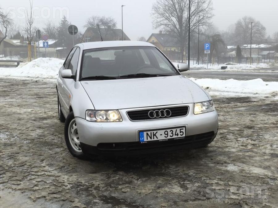 Audi A3 2000 in Valmiera, with an engine capacity of 1.90 L and mileage of 452 thousand km for 1350 €, photo 8 on AUTOMOTO.COM.LV