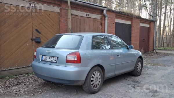 Audi A3 2000 Valmiera, ar dzinēja tilpumu 1.60 L un nobraukumu 290 tūkst. km par 800 €, foto 6 vietnē AUTOMOTO.COM.LV