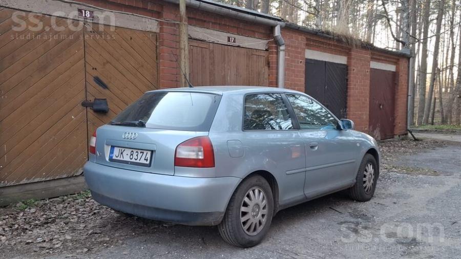 Audi A3 2000 in Valmiera, with an engine capacity of 1.60 L and mileage of 290 thousand km for 800 €, photo 7 on AUTOMOTO.COM.LV