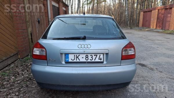 Audi A3 2000 in Valmiera, with an engine capacity of 1.60 L and mileage of 290 thousand km for 800 €, photo 7 on AUTOMOTO.COM.LV