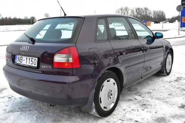 Audi A3 2000 Jēkabpils, ar dzinēja tilpumu 1.90 L un nobraukumu 242 tūkst. km par 2600 €, foto 6 vietnē AUTOMOTO.COM.LV