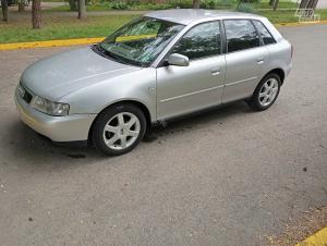 Audi A3 2000 Kauņa, ar dzinēja tilpumu 1.60 L un nobraukumu 232 tūkst. km par 850 €, foto  vietnē AUTOMOTO.COM.LV