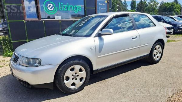 Audi A3 2000 Rīga, ar dzinēja tilpumu 1.80 L un nobraukumu 173 tūkst. km par 1300 €, foto 1 vietnē AUTOMOTO.COM.LV