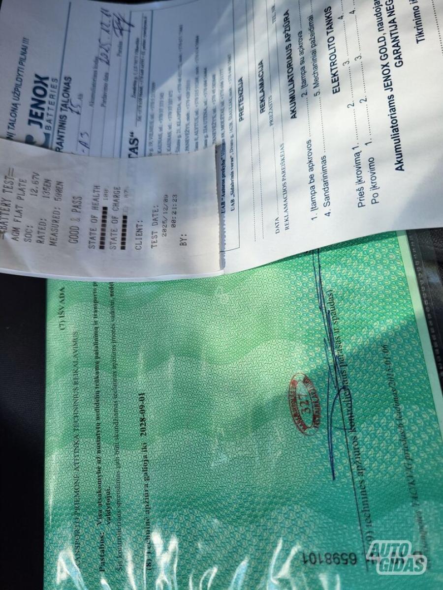 Ауди А3 2000 в Мариямполе, объемом двигателя 1.80 л и пробегом 280 тыс. км за 1350 €, фото 7 на AUTOMOTO.COM.LV