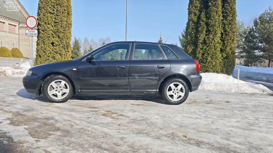 Audi A3 2001 in Alytus, with an engine capacity of 1.90 L and mileage of 262 thousand km for 1450 €, photo 2 on AUTOMOTO.COM.LV