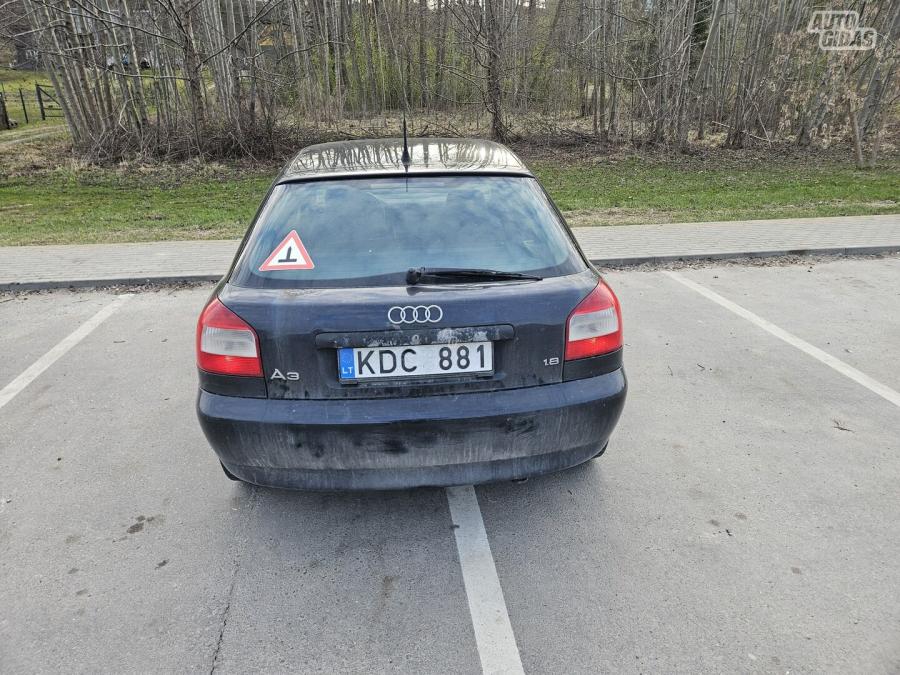 Audi A3 2001 Prienai, ar dzinēja tilpumu 1.80 L un nobraukumu 247 tūkst. km par 450 €, foto 5 vietnē AUTOMOTO.COM.LV