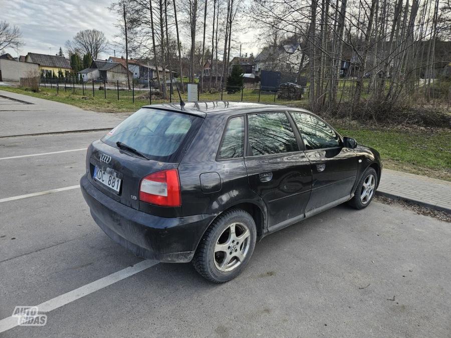 Audi A3 2001 Prienai, ar dzinēja tilpumu 1.80 L un nobraukumu 300 tūkst. km par 350 €, foto 7 vietnē AUTOMOTO.COM.LV
