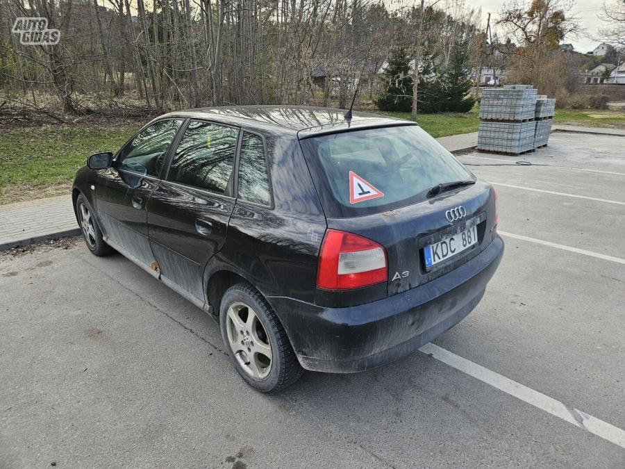 Audi A3 2001 Prienai, ar dzinēja tilpumu 1.80 L un nobraukumu 300 tūkst. km par 350 €, foto 9 vietnē AUTOMOTO.COM.LV
