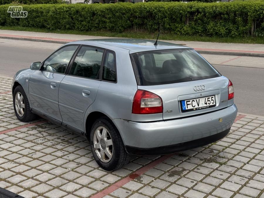 Audi A3 2001 in Ukmerge, with an engine capacity of 1.90 L and mileage of 222 thousand km for 500 €, photo 8 on AUTOMOTO.COM.LV