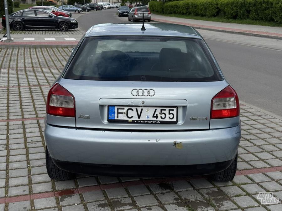 Audi A3 2001 in Ukmerge, with an engine capacity of 1.90 L and mileage of 222 thousand km for 500 €, photo 9 on AUTOMOTO.COM.LV