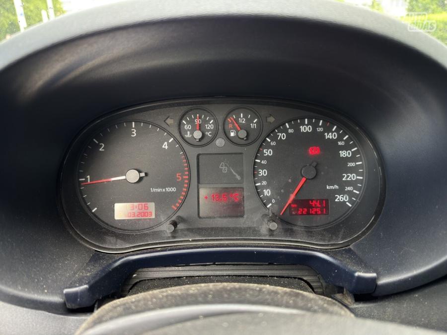 Audi A3 2001 in Ukmerge, with an engine capacity of 1.90 L and mileage of 222 thousand km for 500 €, photo 12 on AUTOMOTO.COM.LV