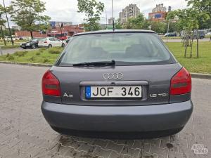 Audi A3 2001 in Vilnius, with an engine capacity of 1.90 L and mileage of 250 thousand km for 820 €, photo 8 on AUTOMOTO.COM.LV