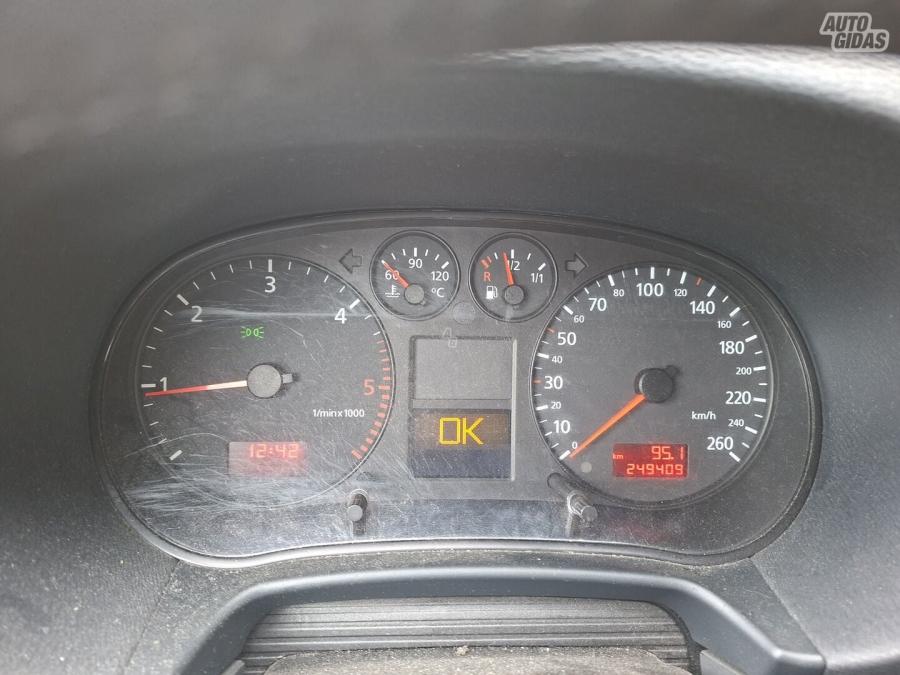 Audi A3 2001 in Vilnius, with an engine capacity of 1.90 L and mileage of 250 thousand km for 820 €, photo 11 on AUTOMOTO.COM.LV