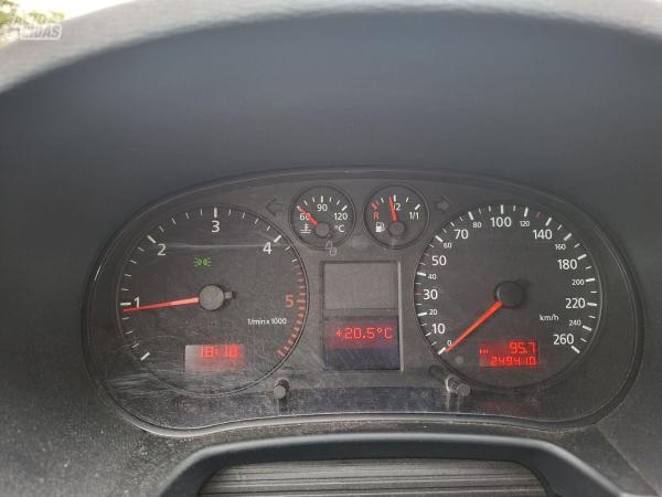 Audi A3 2001 in Vilnius, with an engine capacity of 1.90 L and mileage of 245 thousand km for 820 €, photo 8 on AUTOMOTO.COM.LV