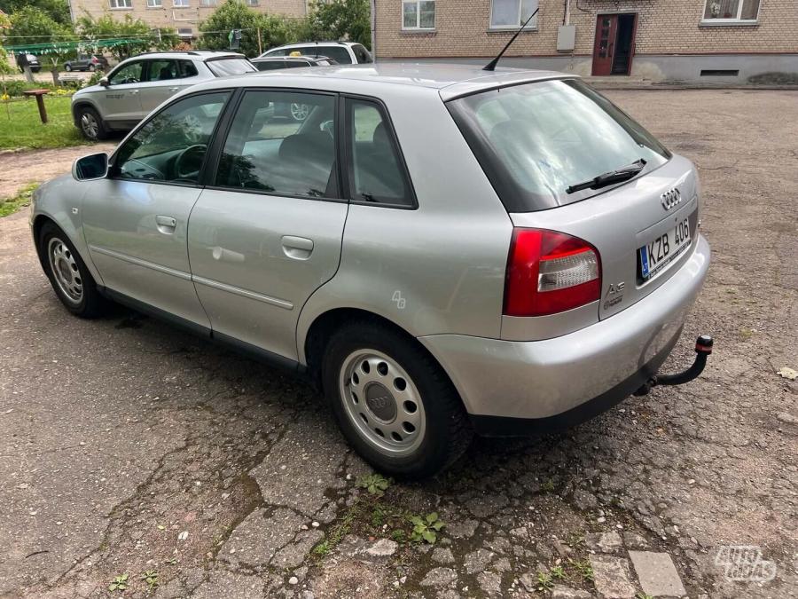 Audi A3 2001 Viļņa, ar dzinēja tilpumu 1.80 L un nobraukumu 223 tūkst. km par 1600 €, foto 1 vietnē AUTOMOTO.COM.LV