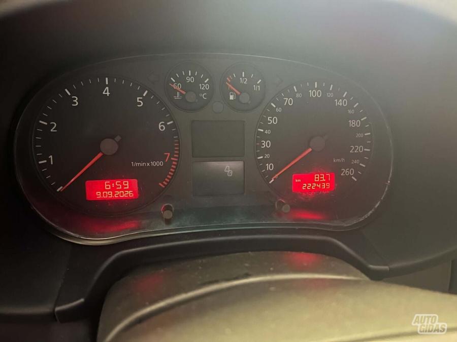 Audi A3 2001 Viļņa, ar dzinēja tilpumu 1.80 L un nobraukumu 223 tūkst. km par 1600 €, foto 11 vietnē AUTOMOTO.COM.LV