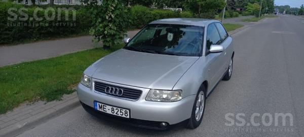 Audi A3 2002 Liepāja, ar dzinēja tilpumu 1.60 L un nobraukumu 310 tūkst. km par 1350 €, foto 1 vietnē AUTOMOTO.COM.LV