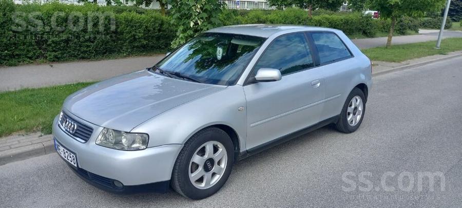 Audi A3 2002 Liepāja, ar dzinēja tilpumu 1.60 L un nobraukumu 310 tūkst. km par 1350 €, foto 3 vietnē AUTOMOTO.COM.LV
