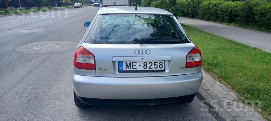 Audi A3 2002 Liepāja, ar dzinēja tilpumu 1.60 L un nobraukumu 310 tūkst. km par 1350 €, foto 5 vietnē AUTOMOTO.COM.LV