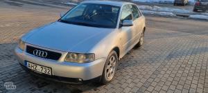 Audi A3 2002 in Raseiniai, with an engine capacity of 1.60 L and mileage of 192 thousand km for 990 €, photo  on AUTOMOTO.COM.LV