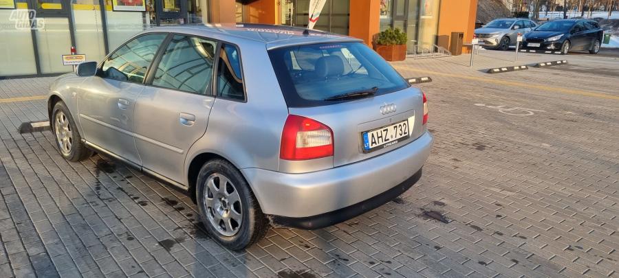Audi A3 2002 Raseiniai, ar dzinēja tilpumu 1.60 L un nobraukumu 192 tūkst. km par 990 €, foto 3 vietnē AUTOMOTO.COM.LV