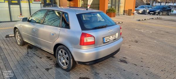Audi A3 2002 in Raseiniai, with an engine capacity of 1.60 L and mileage of 174 thousand km for 990 €, photo 6 on AUTOMOTO.COM.LV