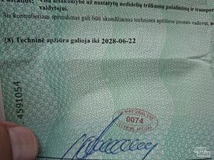 Audi A3 2002 in Vilnius, with an engine capacity of 1.90 L and mileage of 22 thousand km for 1220 €, photo 8 on AUTOMOTO.COM.LV